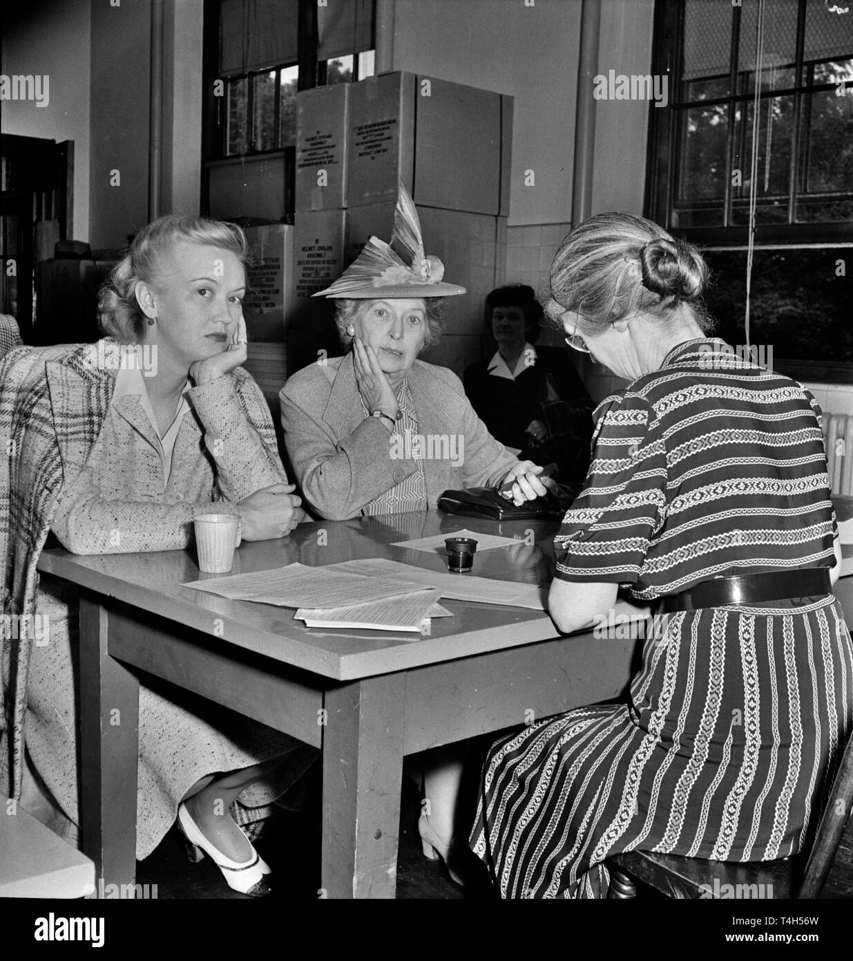 Vintage American life photography Stock Photo - Alamy