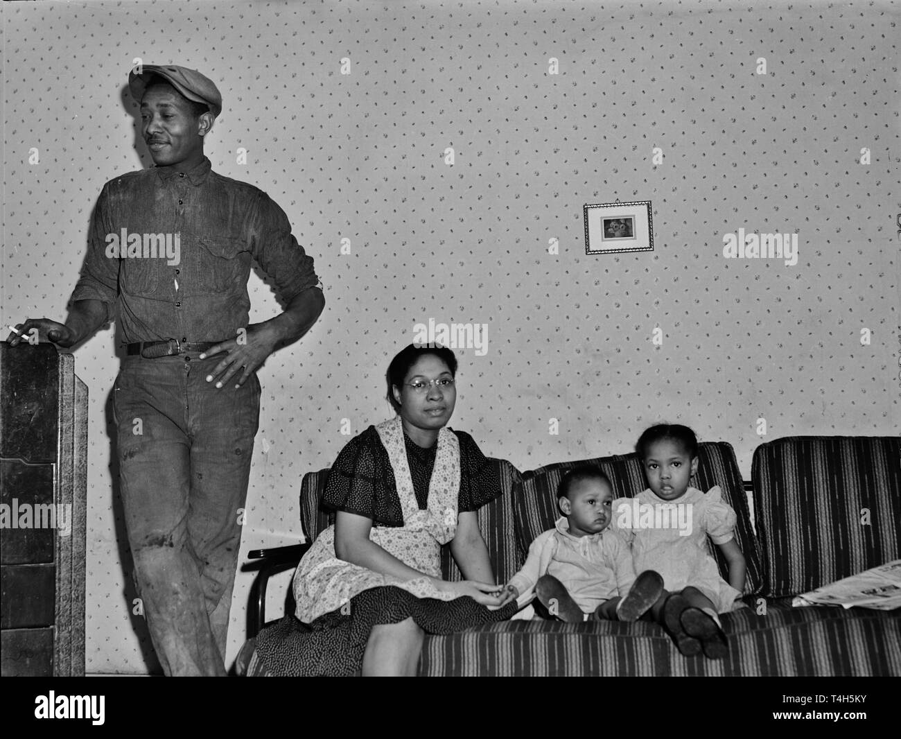 Vintage American life photography Stock Photo - Alamy