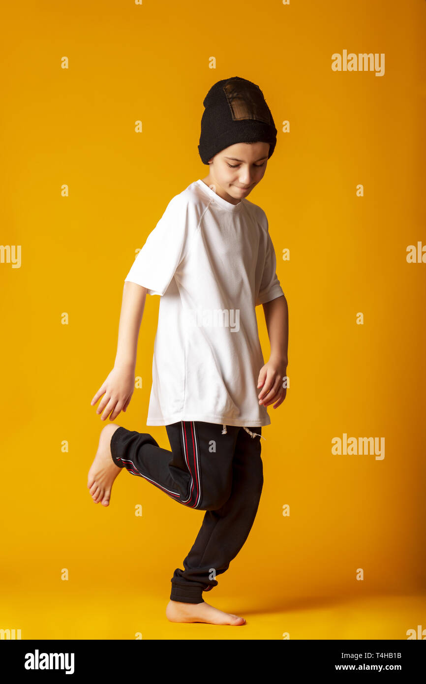 Hop Boy One Leg High Resolution Stock Photography and Images - Alamy