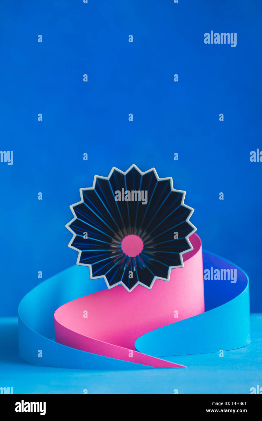 Ceramic origami dipper, pour-over coffee brewing equipment with paper ...