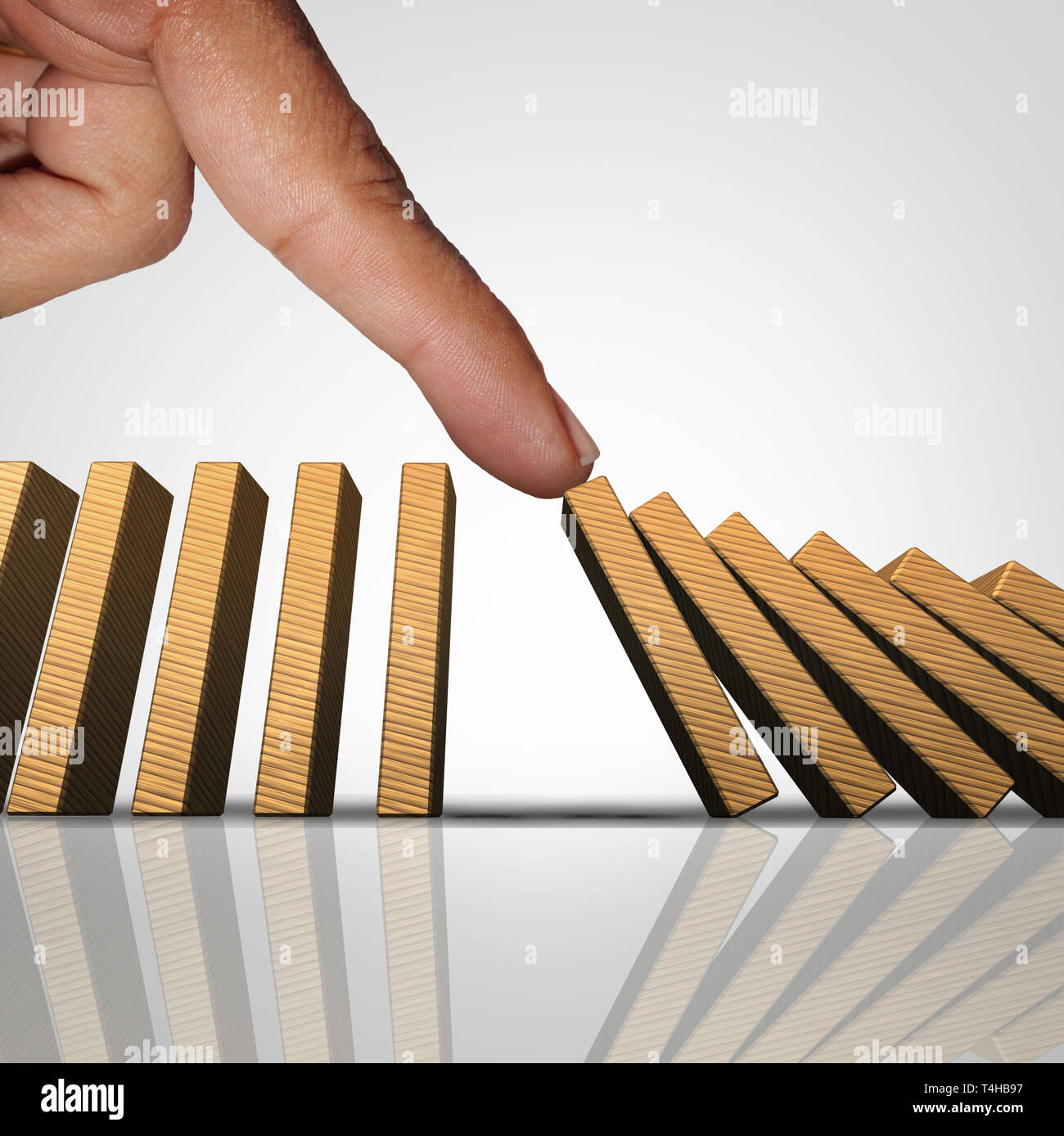 Crisis management business manager concept and solving a problem as an ...