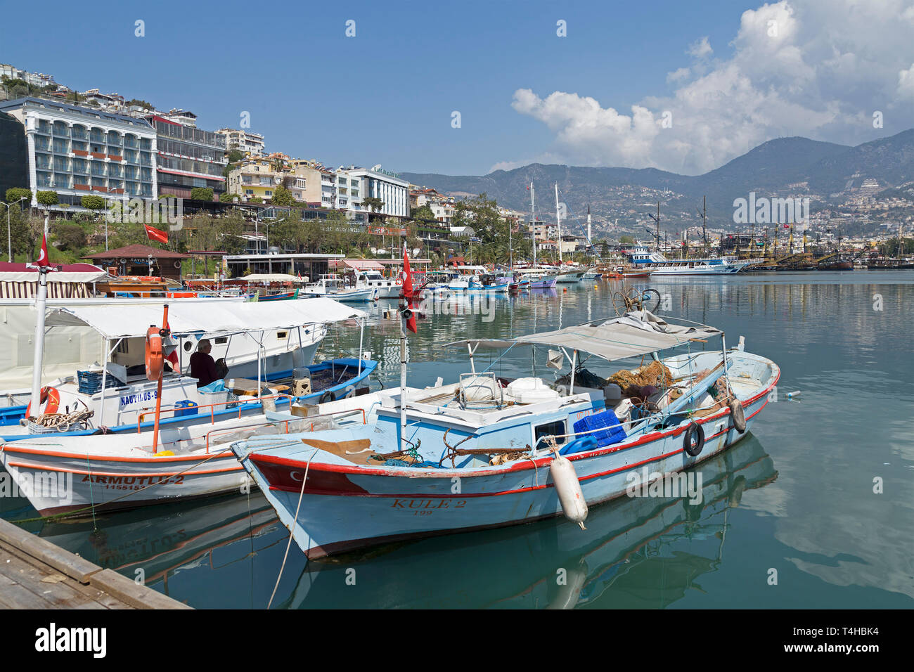harbour, Alanya, Turkey Stock Photo - Alamy