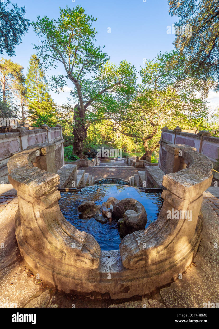 Rome (Italy) - The Botanical Garden in Trastevere is a lush university ...