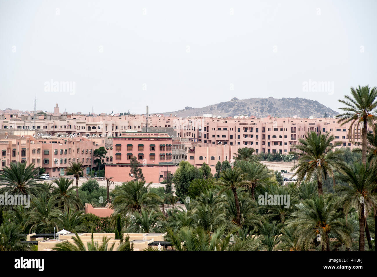 Marrakech rooftop view hi-res stock photography and images - Alamy