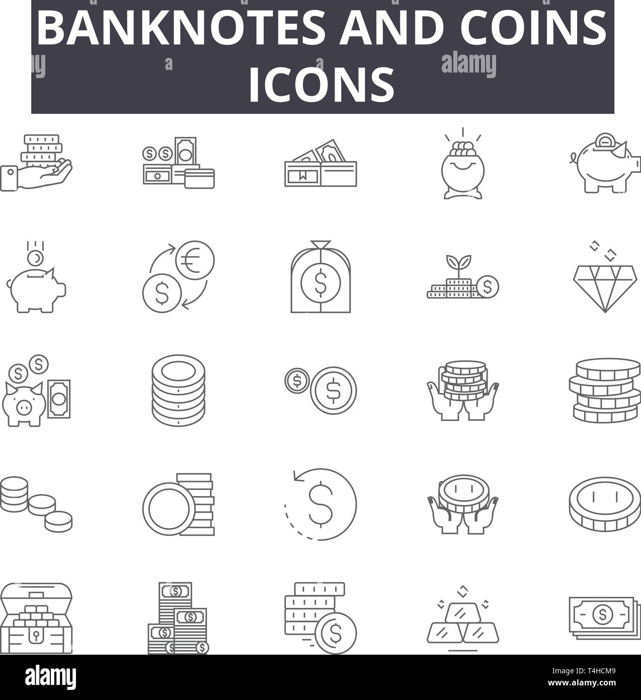 Bancnotes Stock Vector Images - Alamy