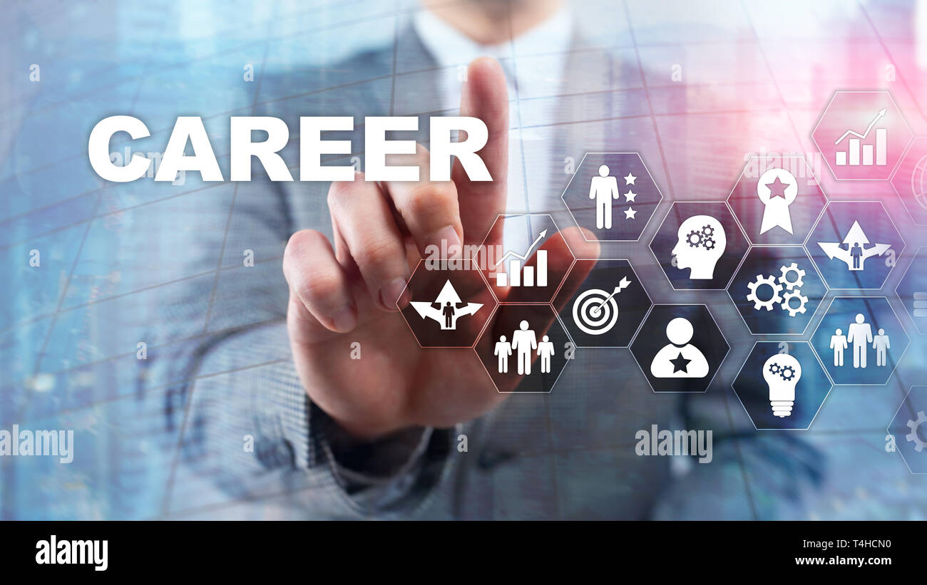 Acceleration concept personal development growth. Career business on ...