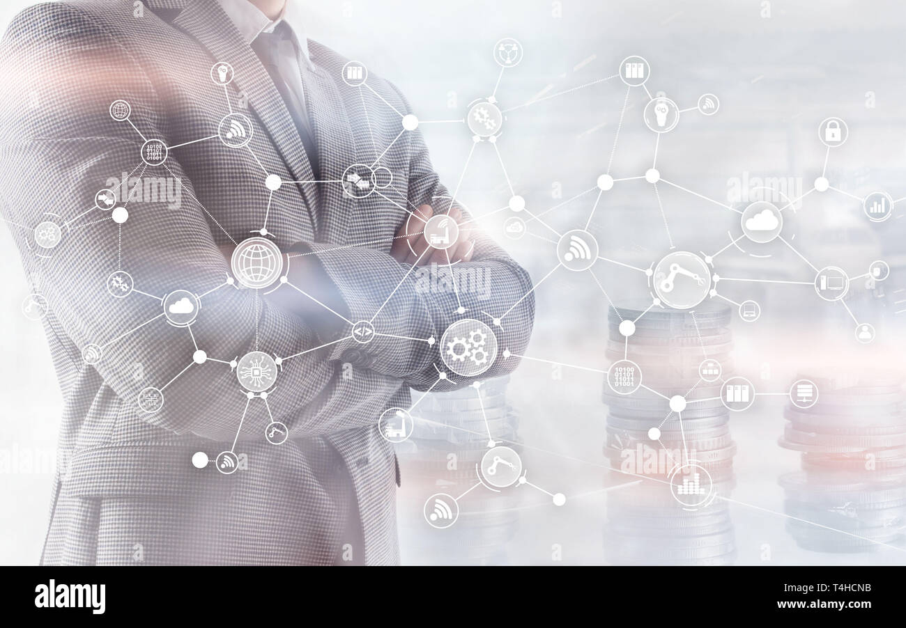 Industrial business process workflow organisation structure on virtual ...