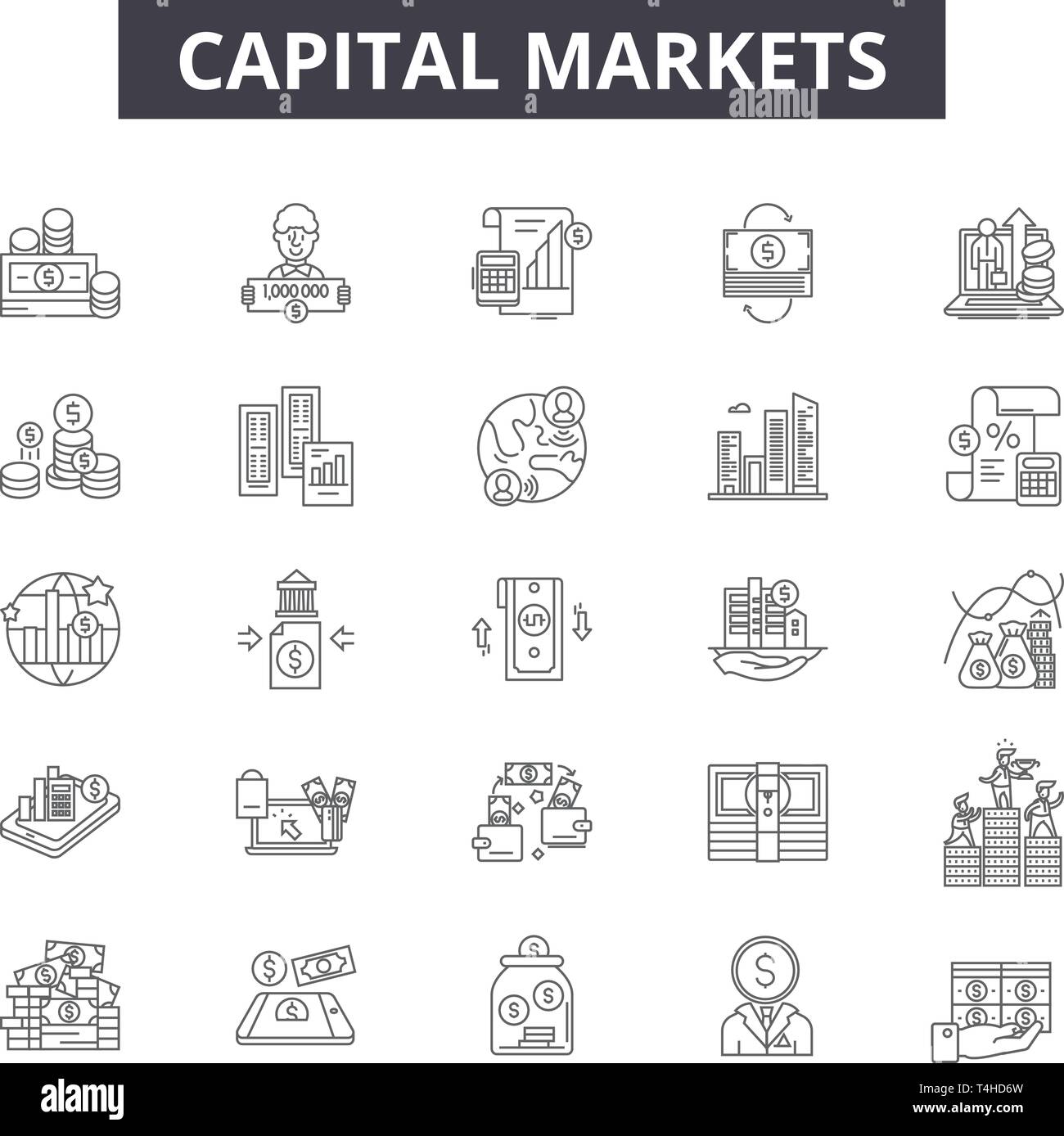 Capital markets vector vectors hi-res stock photography and images - Alamy