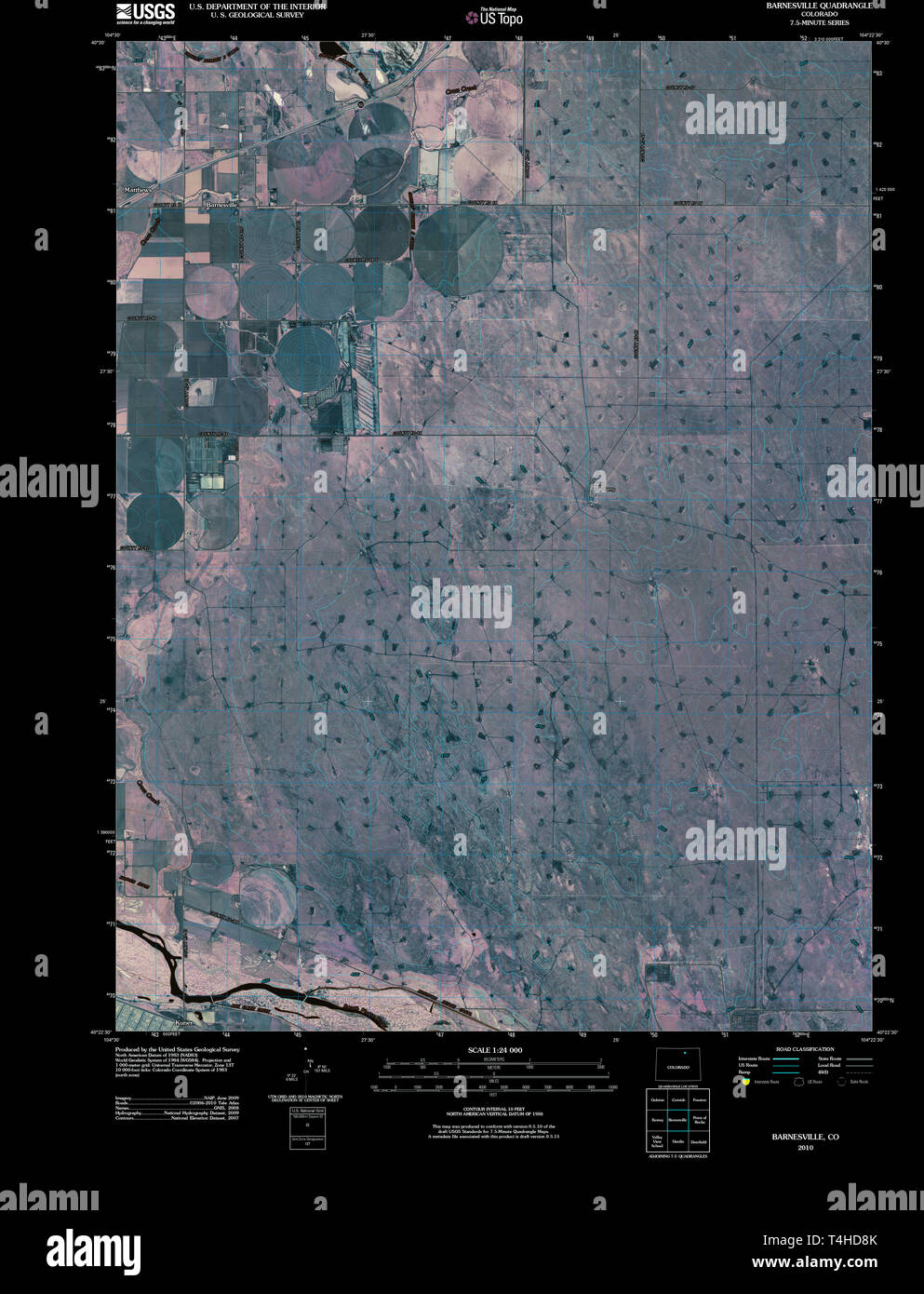 Map of barnesville hi-res stock photography and images - Alamy