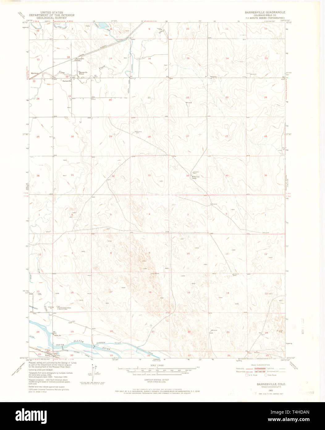 Map of barnesville hi-res stock photography and images - Alamy