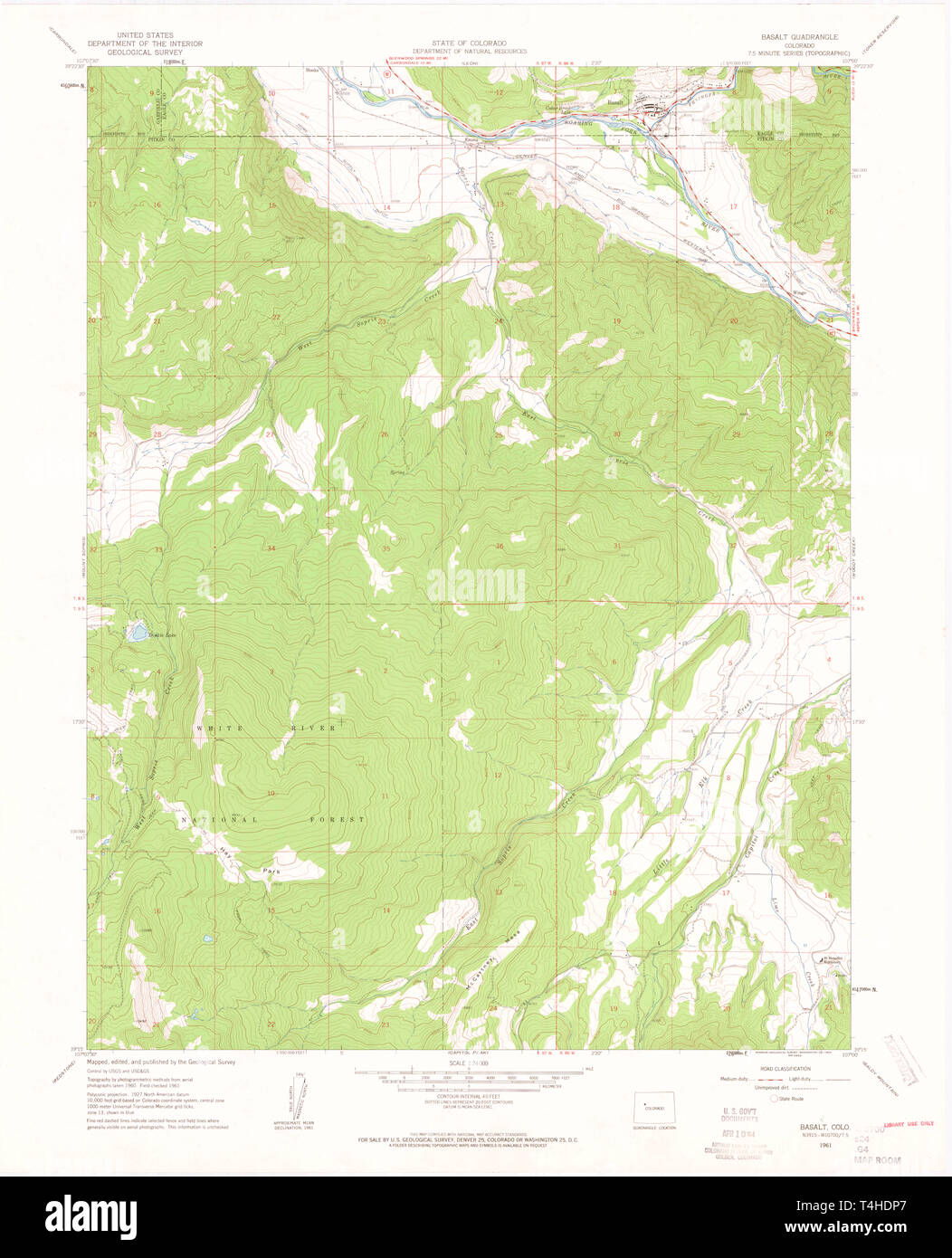 Map of basalt hi-res stock photography and images - Alamy