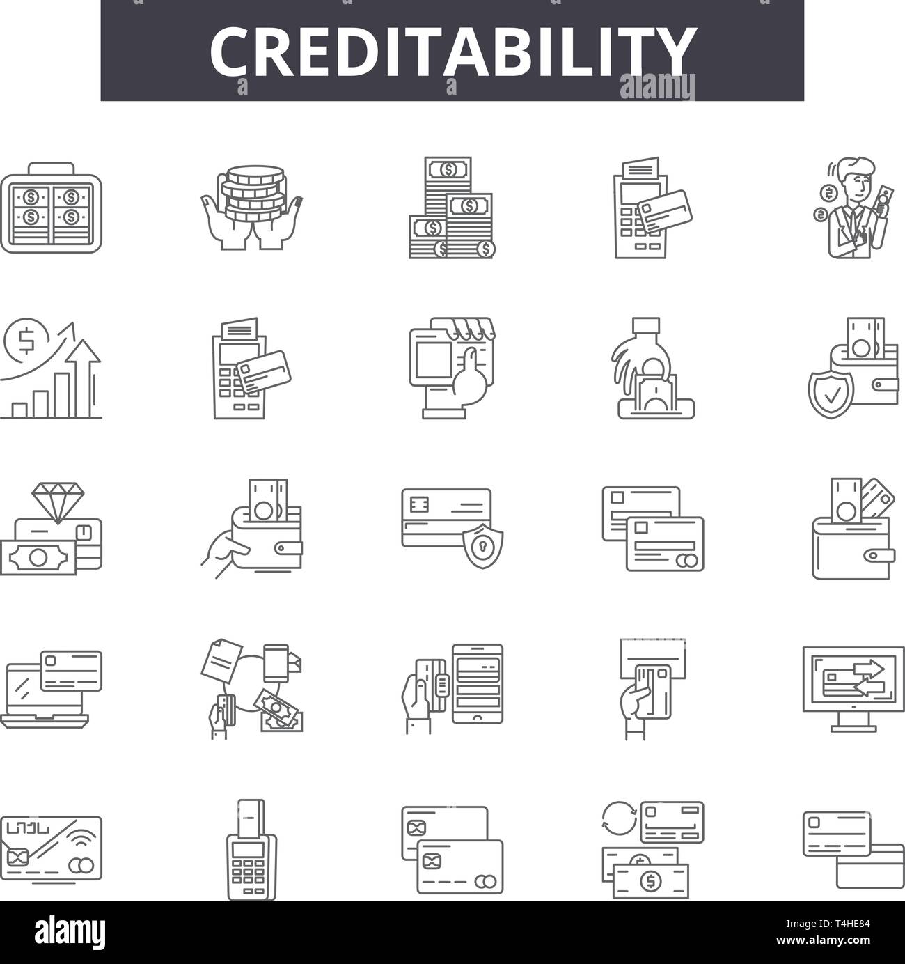 Creditability Stock Vector Images - Alamy