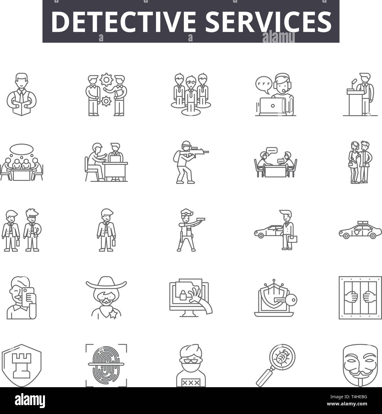 Detectiv Stock Vector Images - Alamy