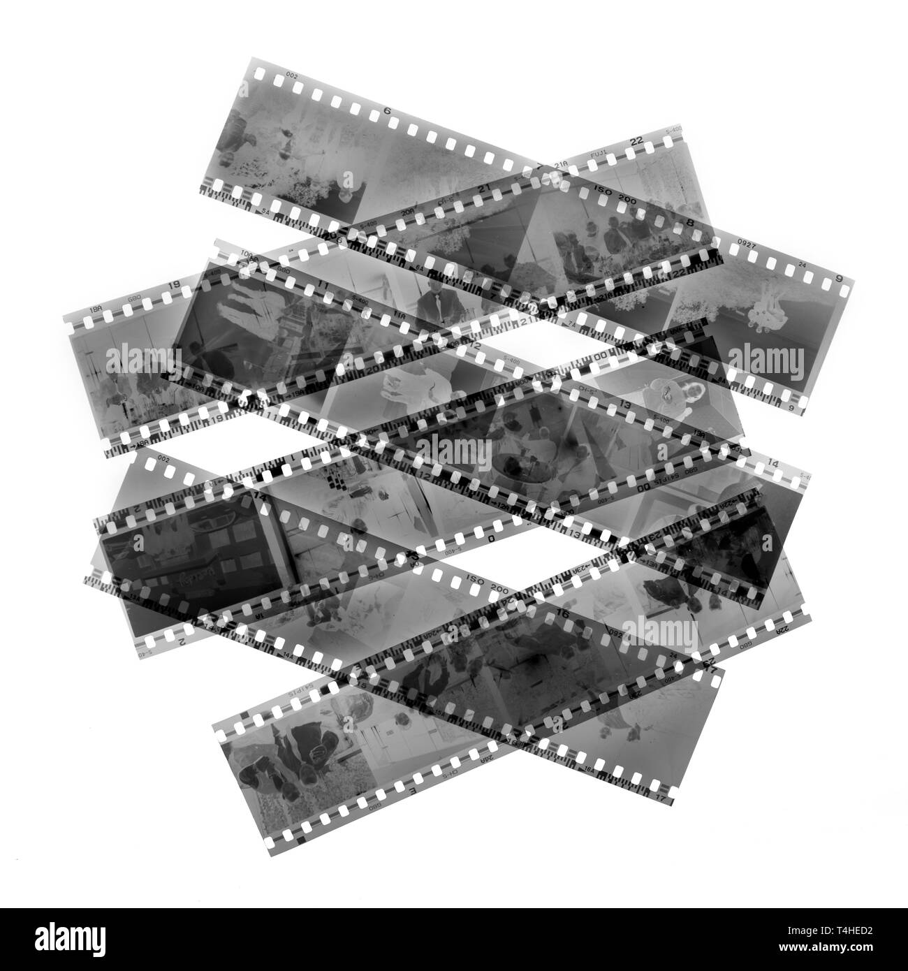 Close up photography negative Black and White Stock Photos & Images - Alamy