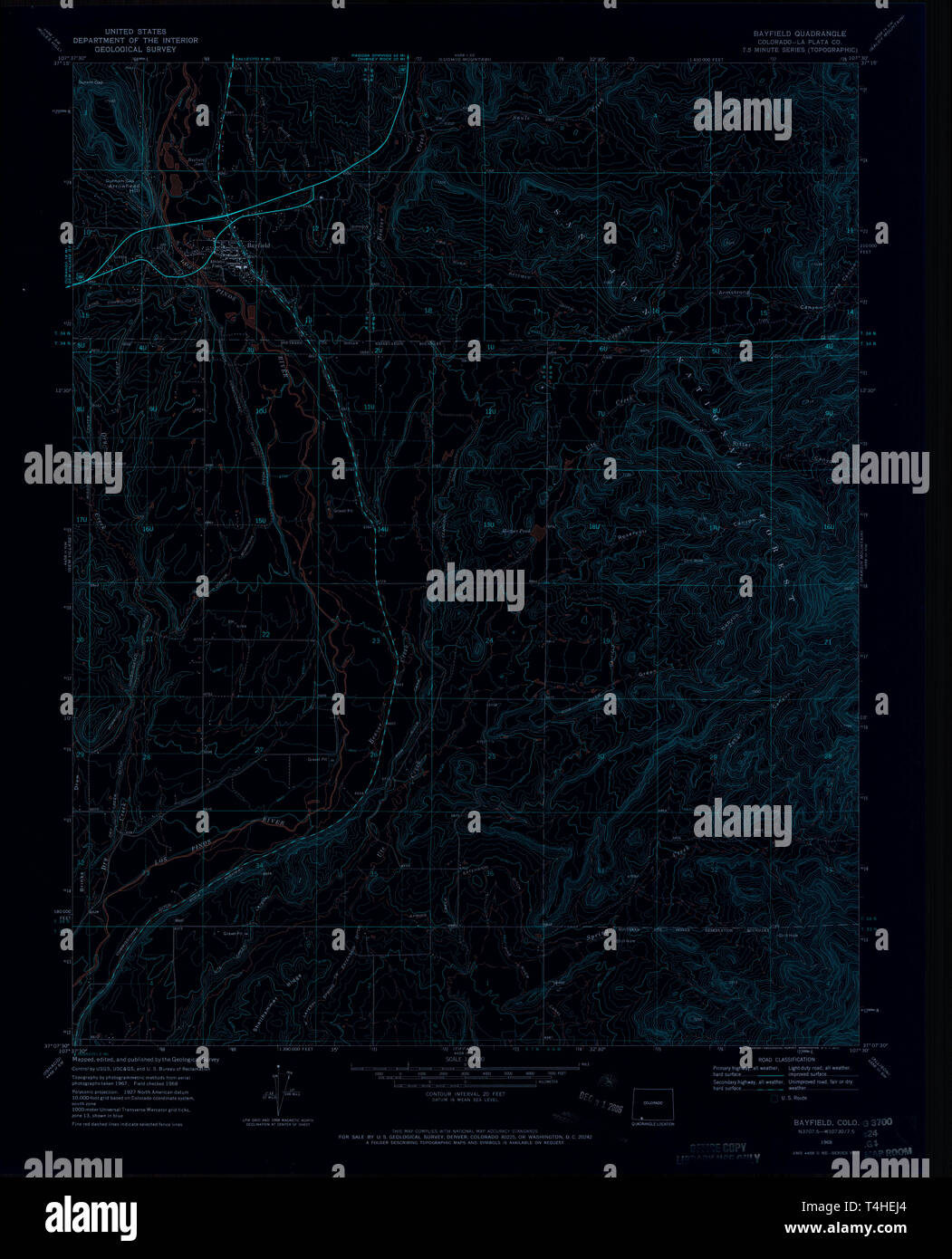 Map of bayfield hi-res stock photography and images - Alamy