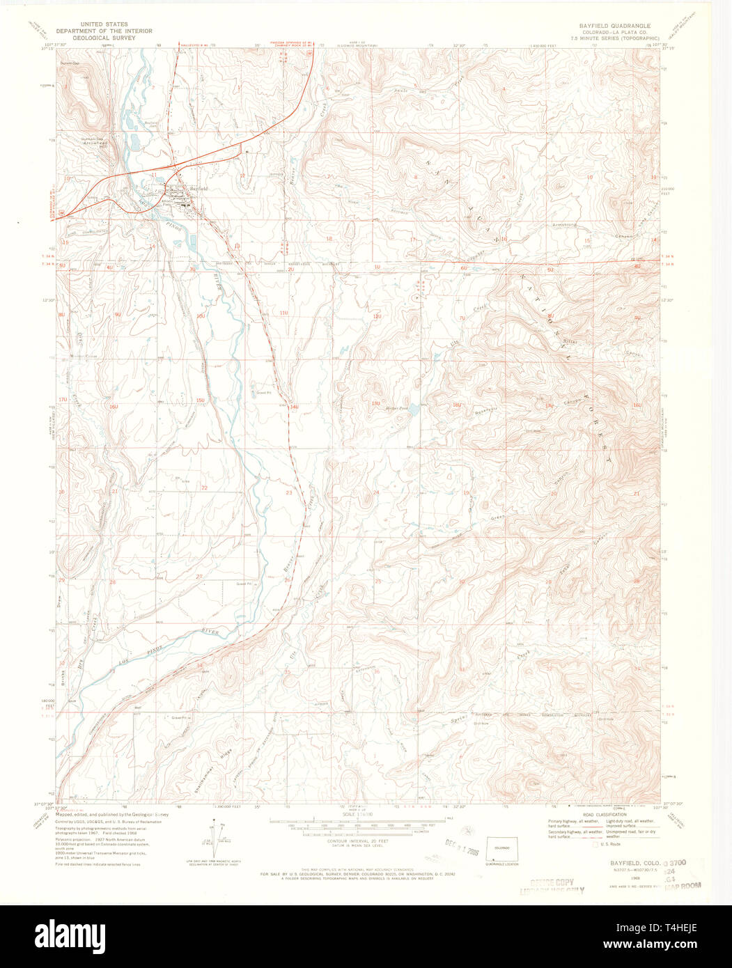 Map of bayfield hi-res stock photography and images - Alamy