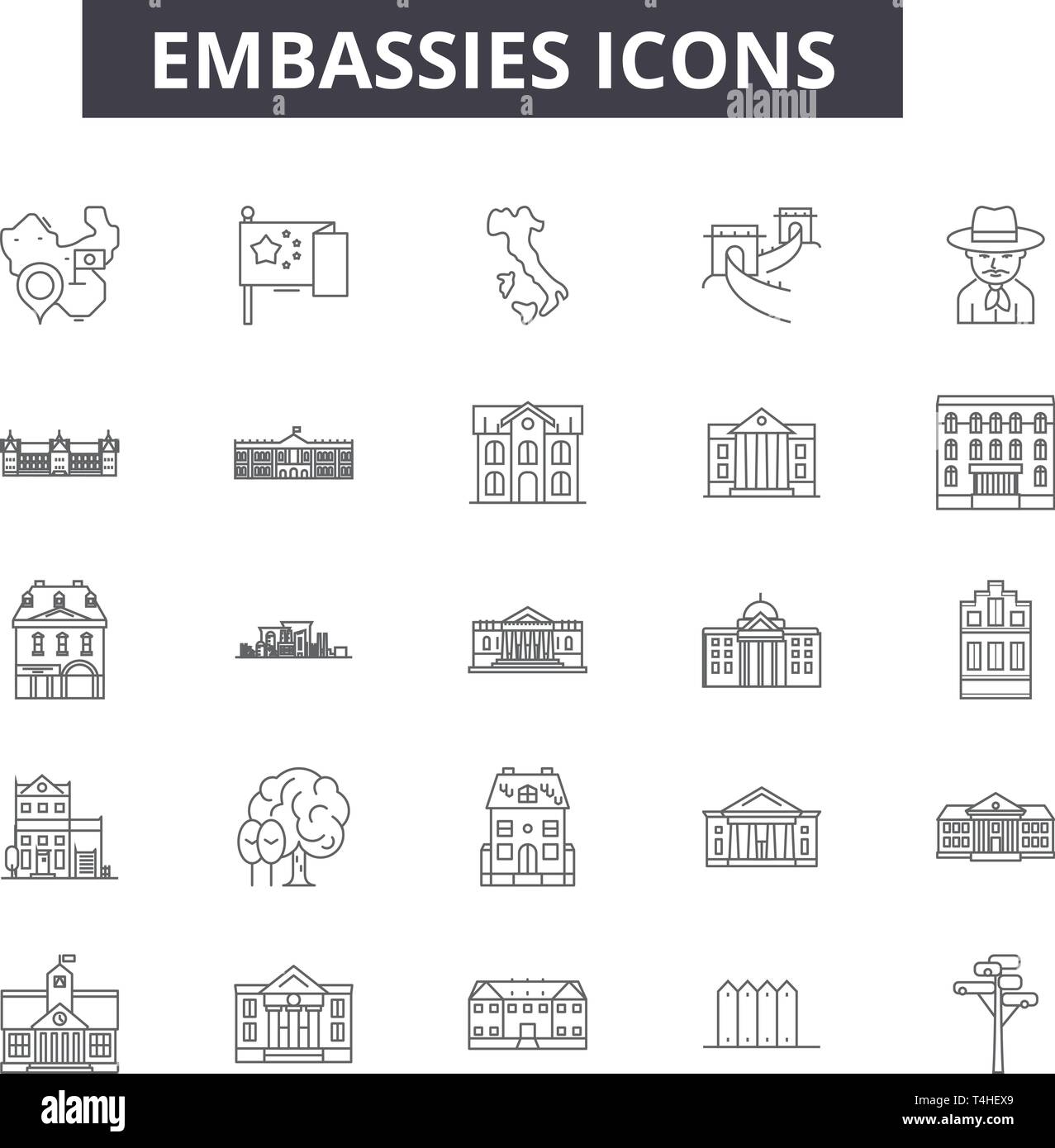 Campus map Stock Vector Images - Alamy