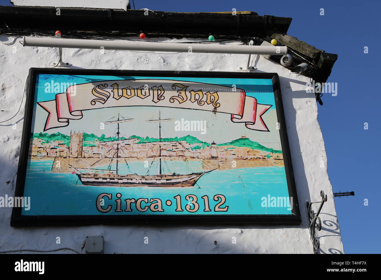 The Sloop Pub St. Ives Cornwall Stock Photo - Alamy