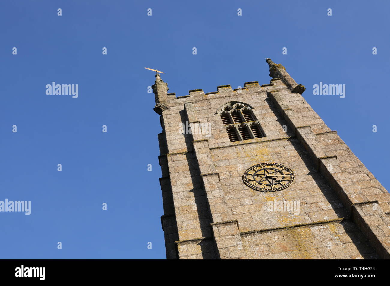The Parish Church of St Ia the Virgin, St Ives, Cornwall Stock Photo ...