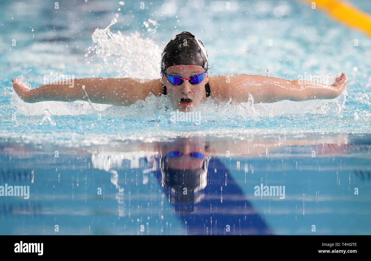 Ellie Turner in the final of the Women's Junior 400m Individual Medley ...