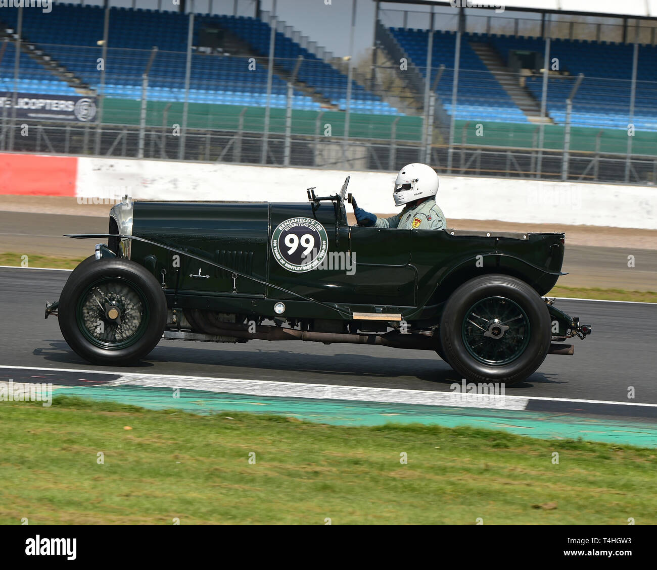 Ewen Getley, Robin Tuluie, Bentley 3 litre, Benjafield 100, 100 Years ...