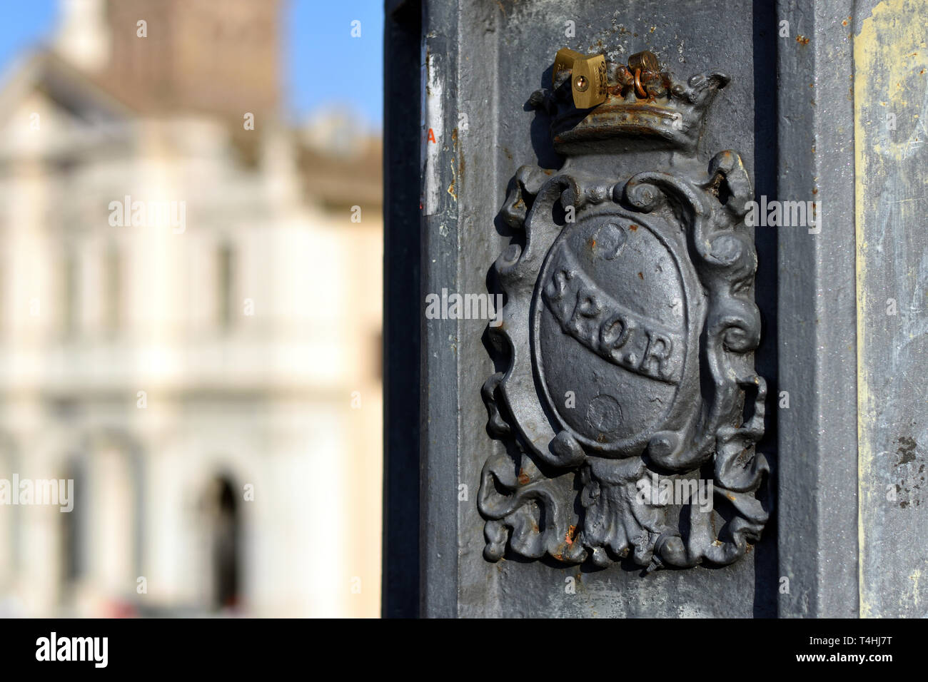 Senatus populusque romanus hi-res stock photography and images - Alamy