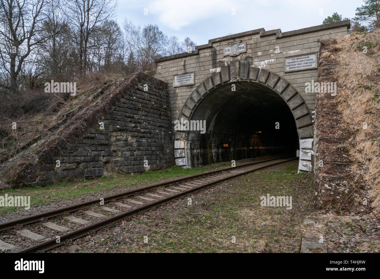 Ww2 poland tunnel hi-res stock photography and images - Alamy