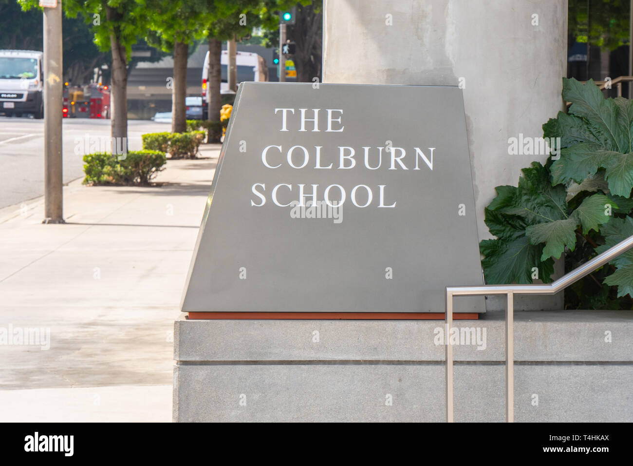 Los angeles high school building hi-res stock photography and images ...