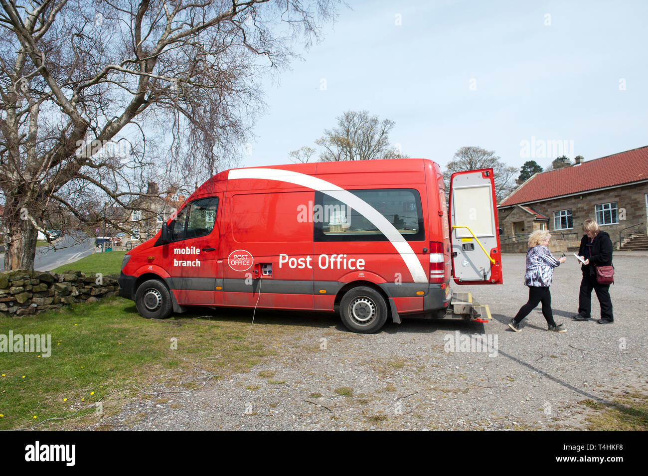 Mobile post office van in hi-res stock photography and images - Alamy