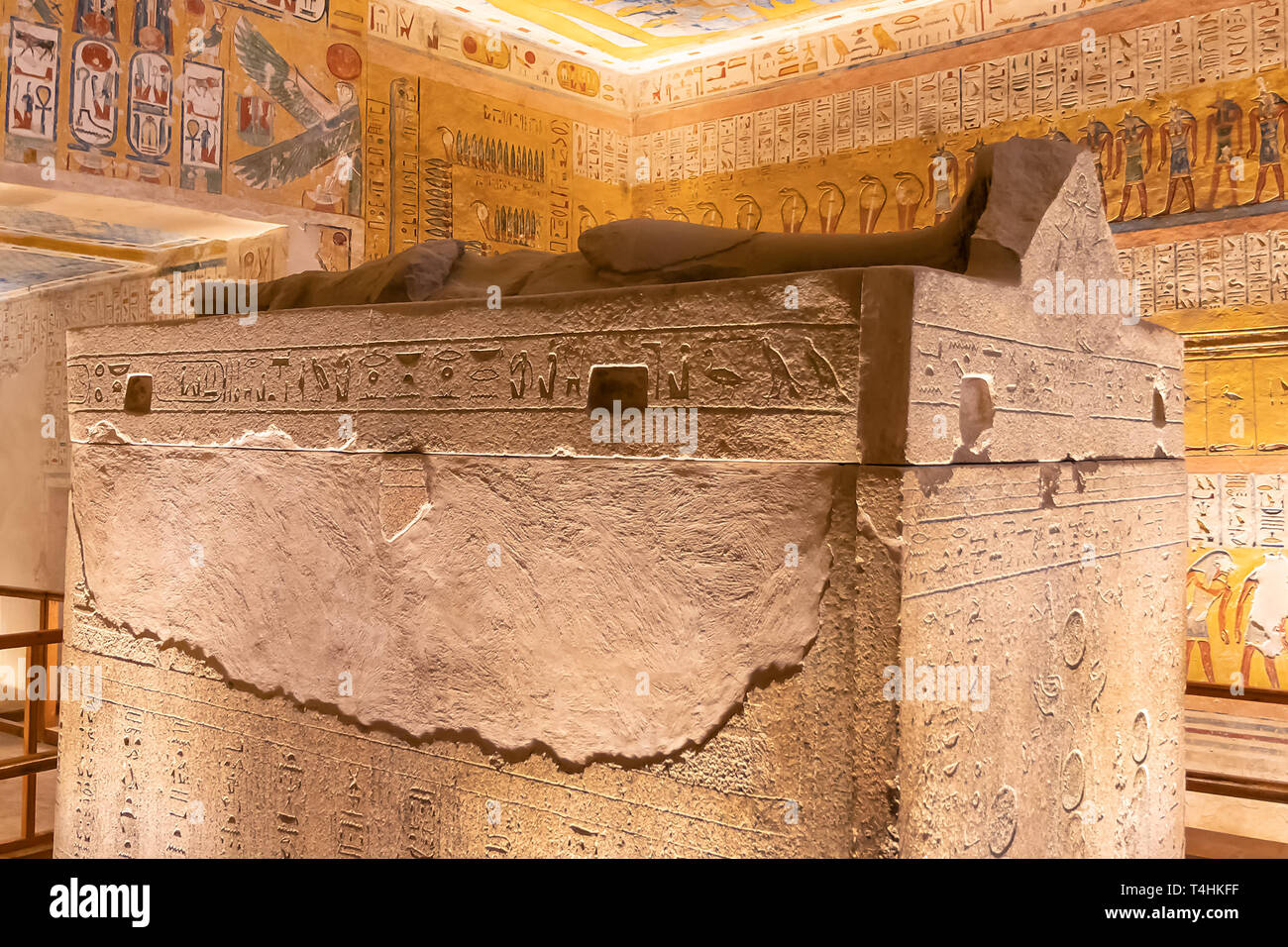 Ramses the great sarcophagus hi-res stock photography and images - Alamy