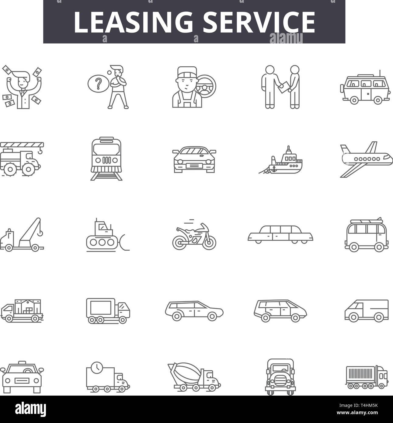 Sign banner lease leasing hi-res stock photography and images - Alamy