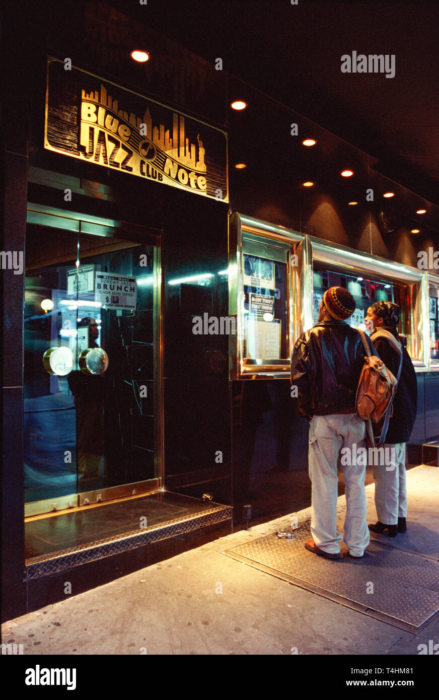 The Blue Note Jazz Club is in Greenwich Village, New York City, USA ...