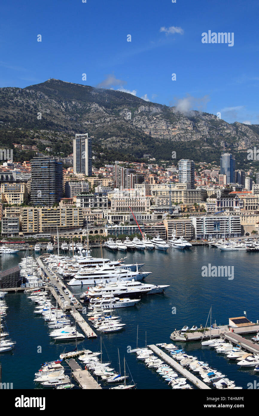 Overview monaco marina hi-res stock photography and images - Alamy