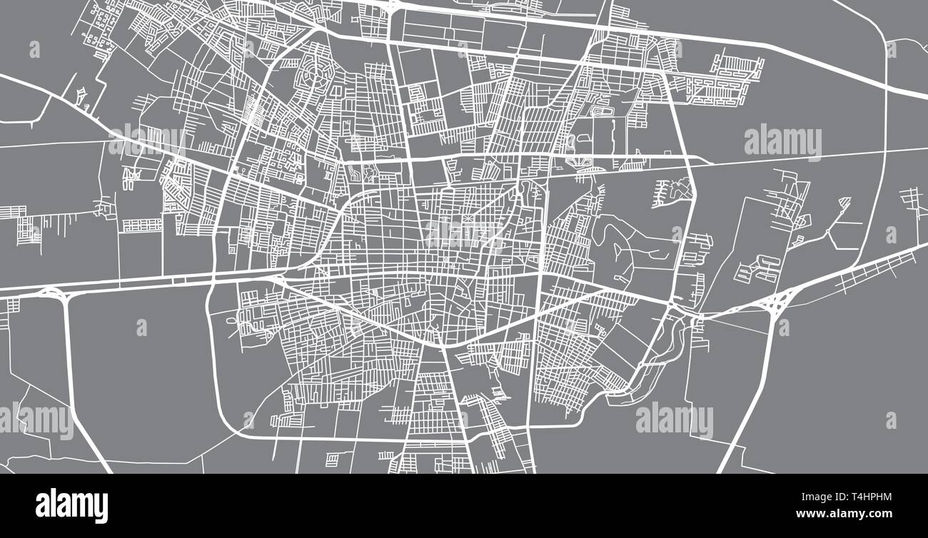 Urban vector city map of Celaya, Mexico Stock Vector Image & Art - Alamy