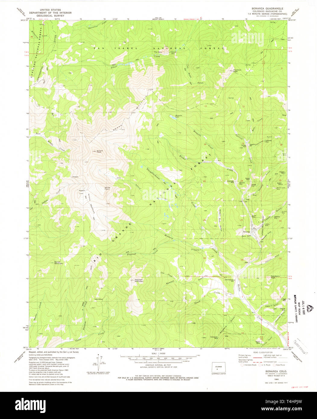 Bonanza map Cut Out Stock Images & Pictures - Alamy