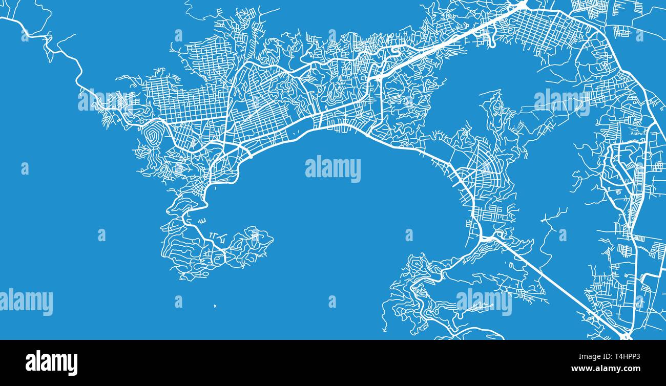 Acapulco map hi-res stock photography and images - Alamy