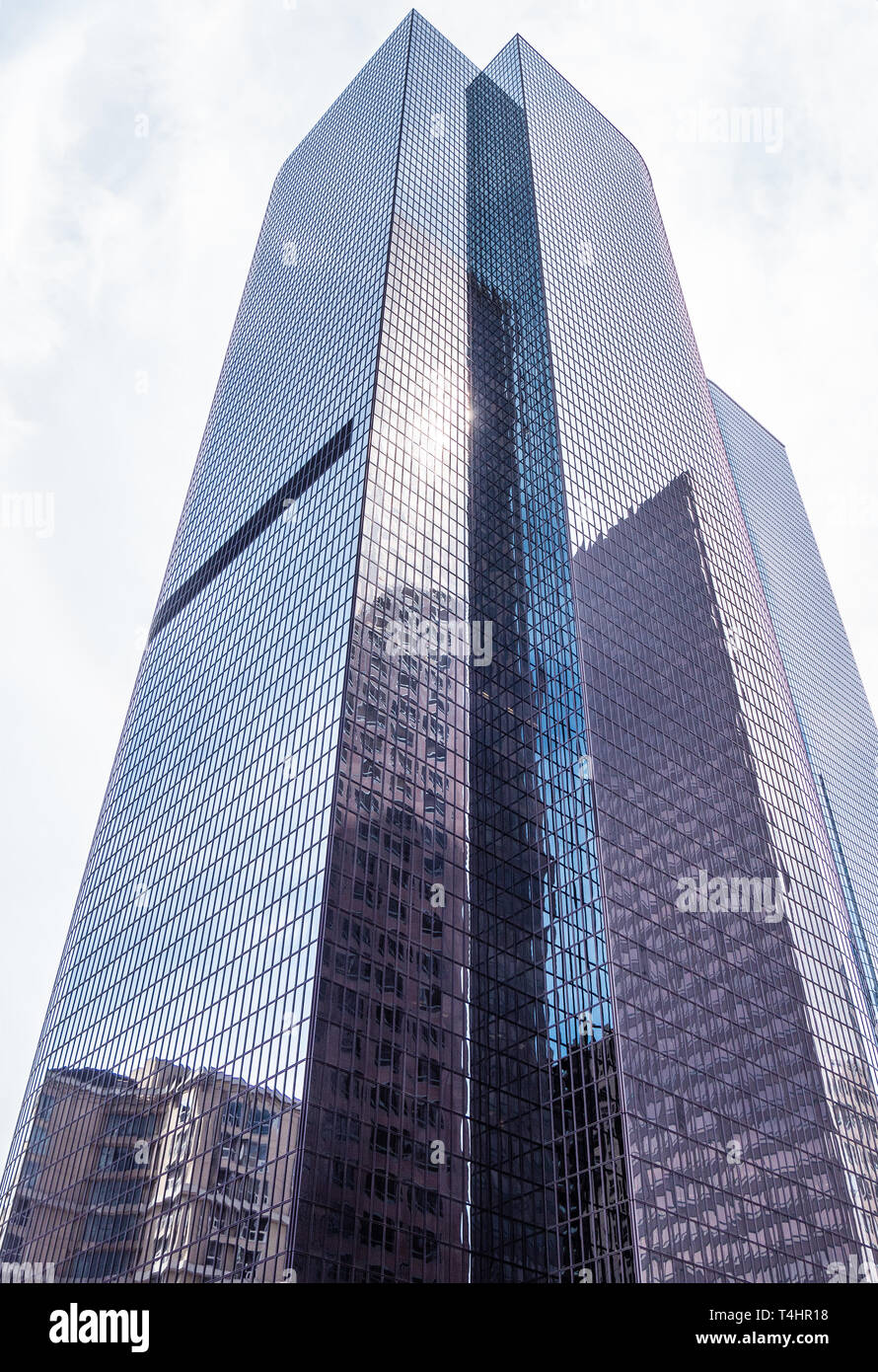 Modern office towers in Los Angeles Downtown - CALIFORNIA, USA - MARCH ...