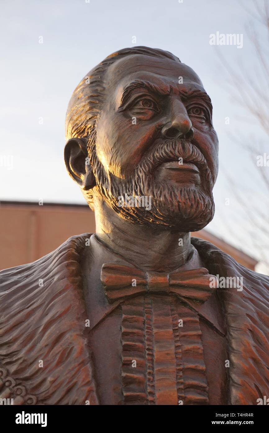 Bust Of John Houlding, Founder Of Liverpool FC Stock Photo - Alamy