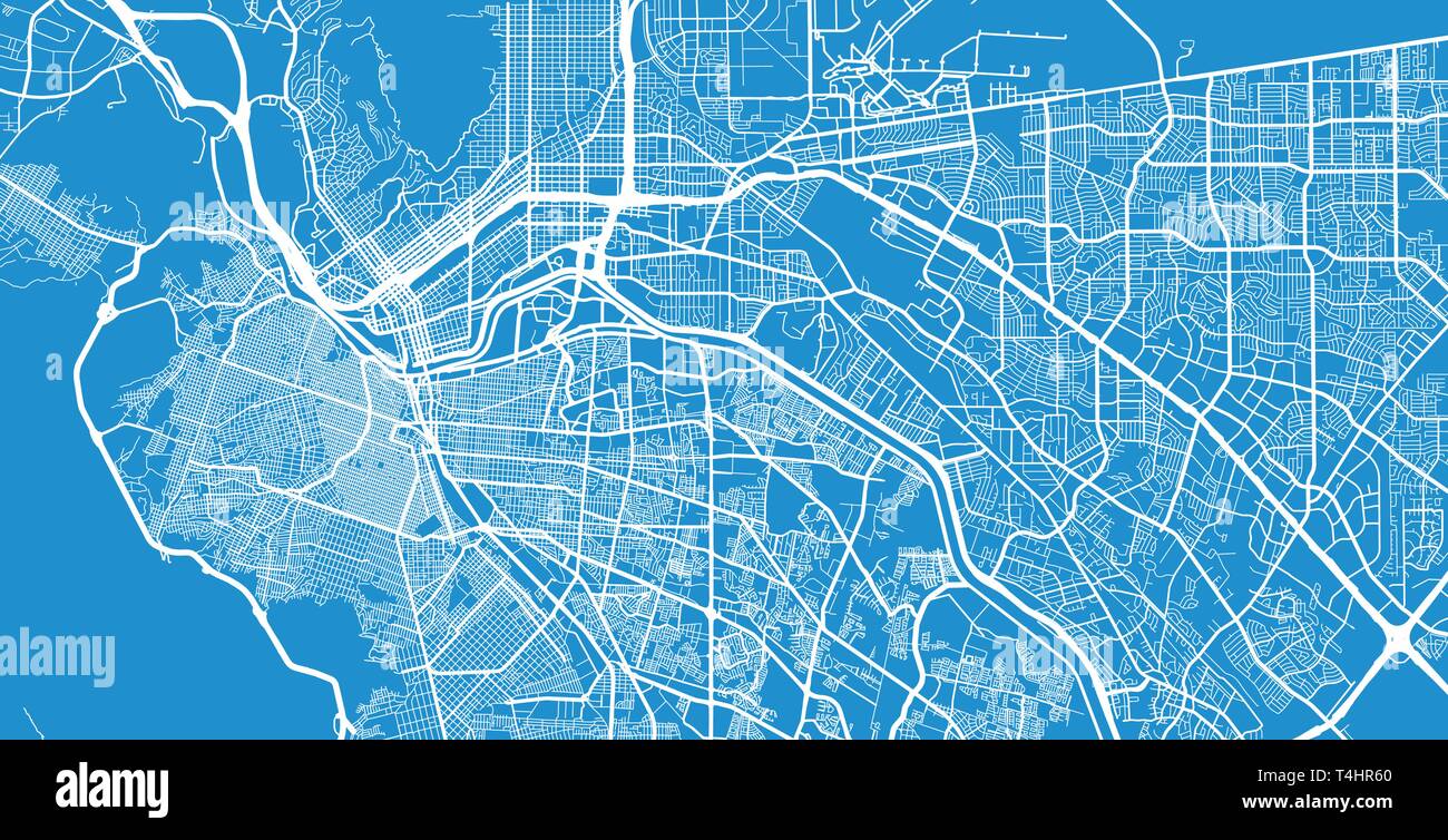 Urban vector city map of Juarez, Mexico Stock Vector Image & Art - Alamy
