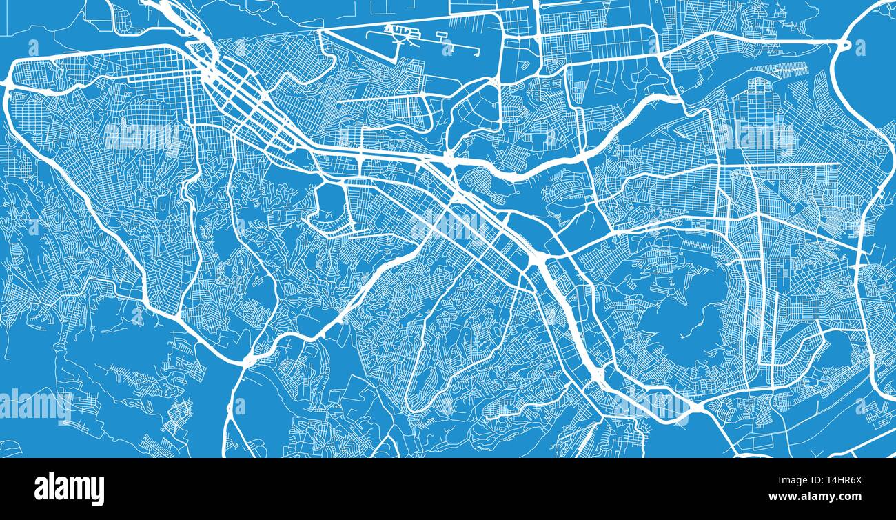 Map of tijuana hi-res stock photography and images - Alamy