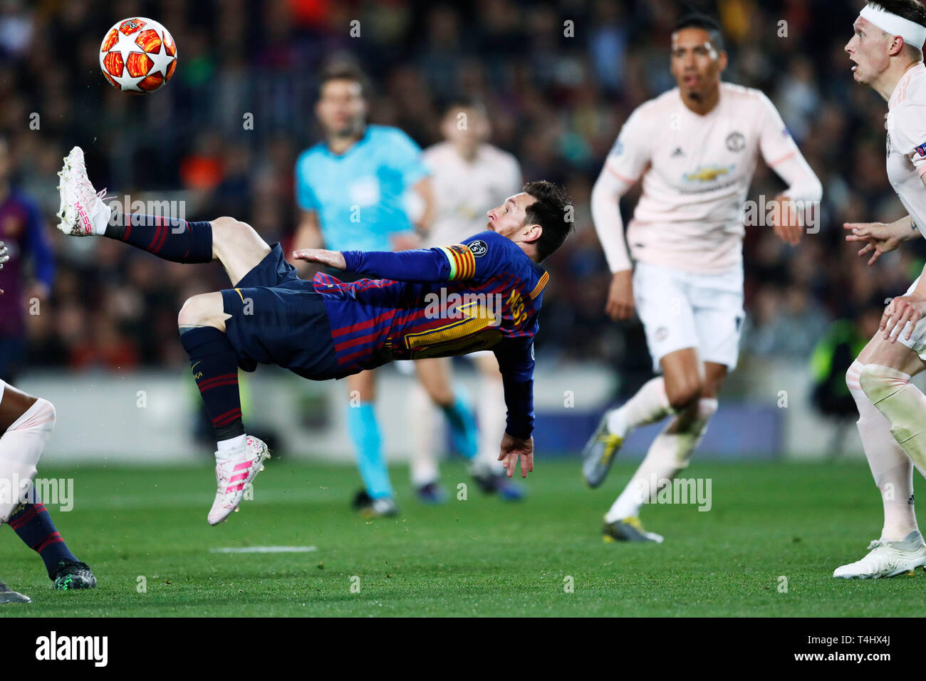 Lionel messi uefa 2019 manchester hi-res stock photography and images ...