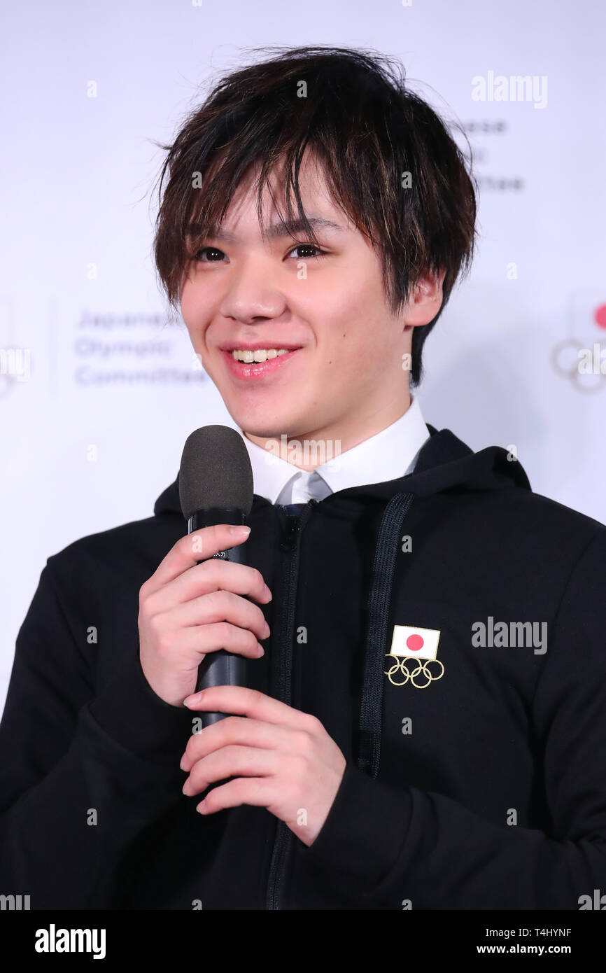 Shoma Uno, APRIL 16, 2019 : Certification ceremony for 2019 JOC Symbol ...