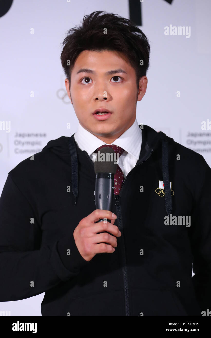 Hifumi Abe, APRIL 16, 2019 : Certification ceremony for 2019 JOC Symbol ...