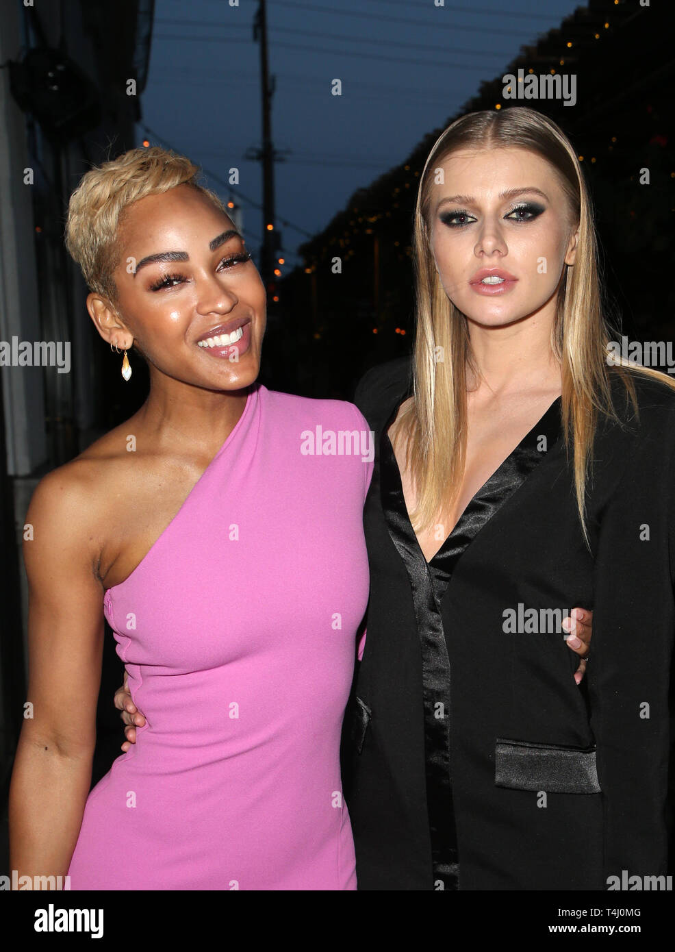 LOS ANGELES, CA -APRIL 16: Meagan Good, at the Lapalme Magazine's Party ...