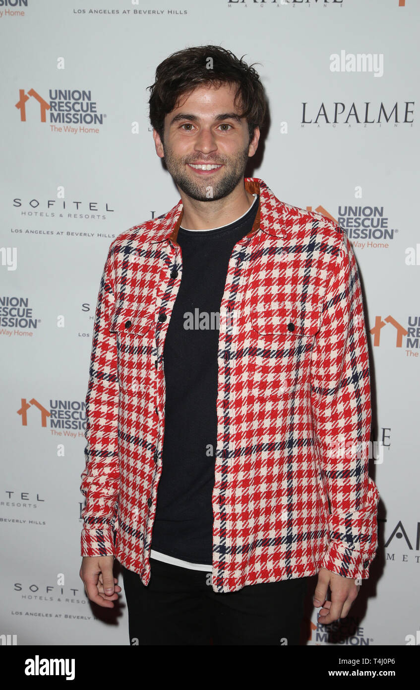 Los Angeles, Ca, USA. 16th Apr, 2019. Jake Borreli, at the Lapalme ...