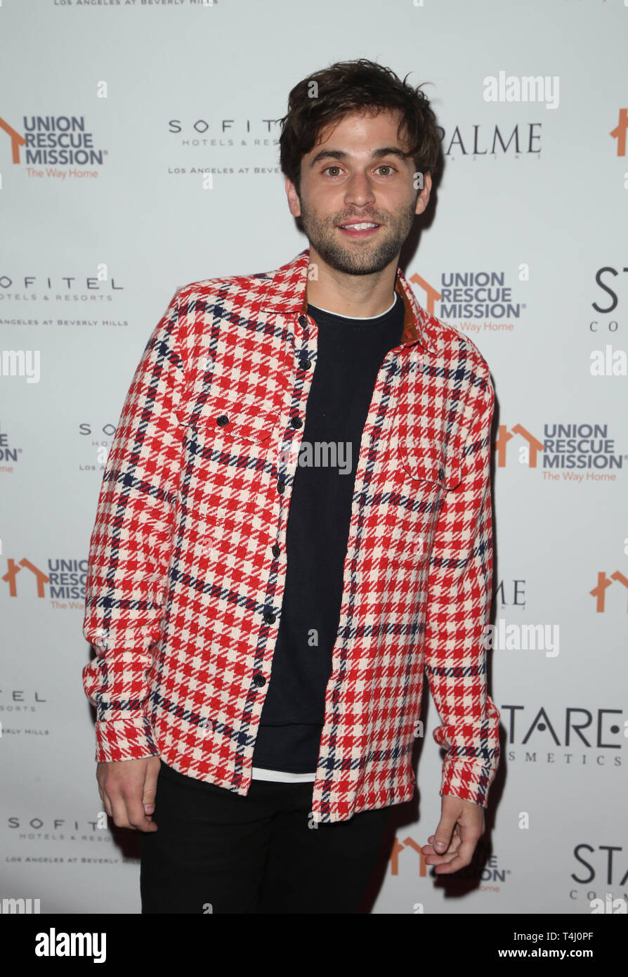 Los Angeles, Ca, USA. 16th Apr, 2019. Jake Borreli, at the Lapalme ...