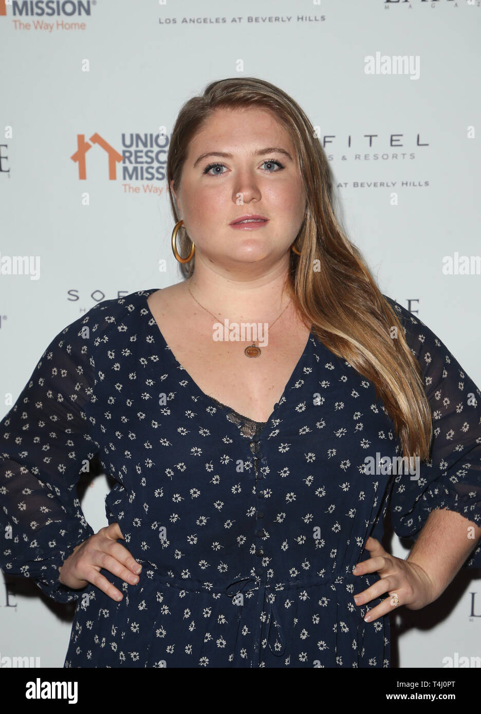 Los Angeles, Ca, USA. 16th Apr, 2019. Jaicy Elliot, at the Lapalme ...
