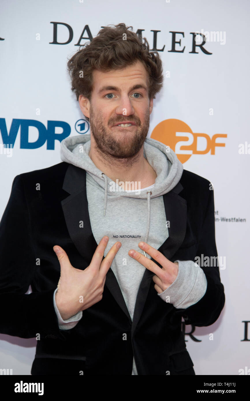 Marl, Deutschland. 05th Apr, 2019. Luke MOCkRIDGE, Comedian, Red Carpet ...