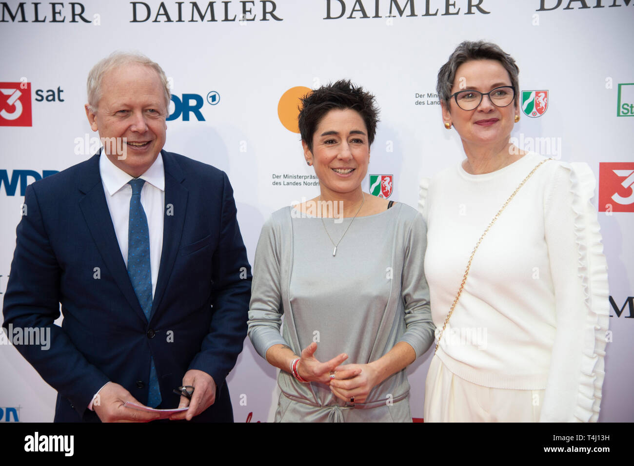 Marl, Deutschland. 05th Apr, 2019. Tom BUHROW, WDR director, Dunja ...