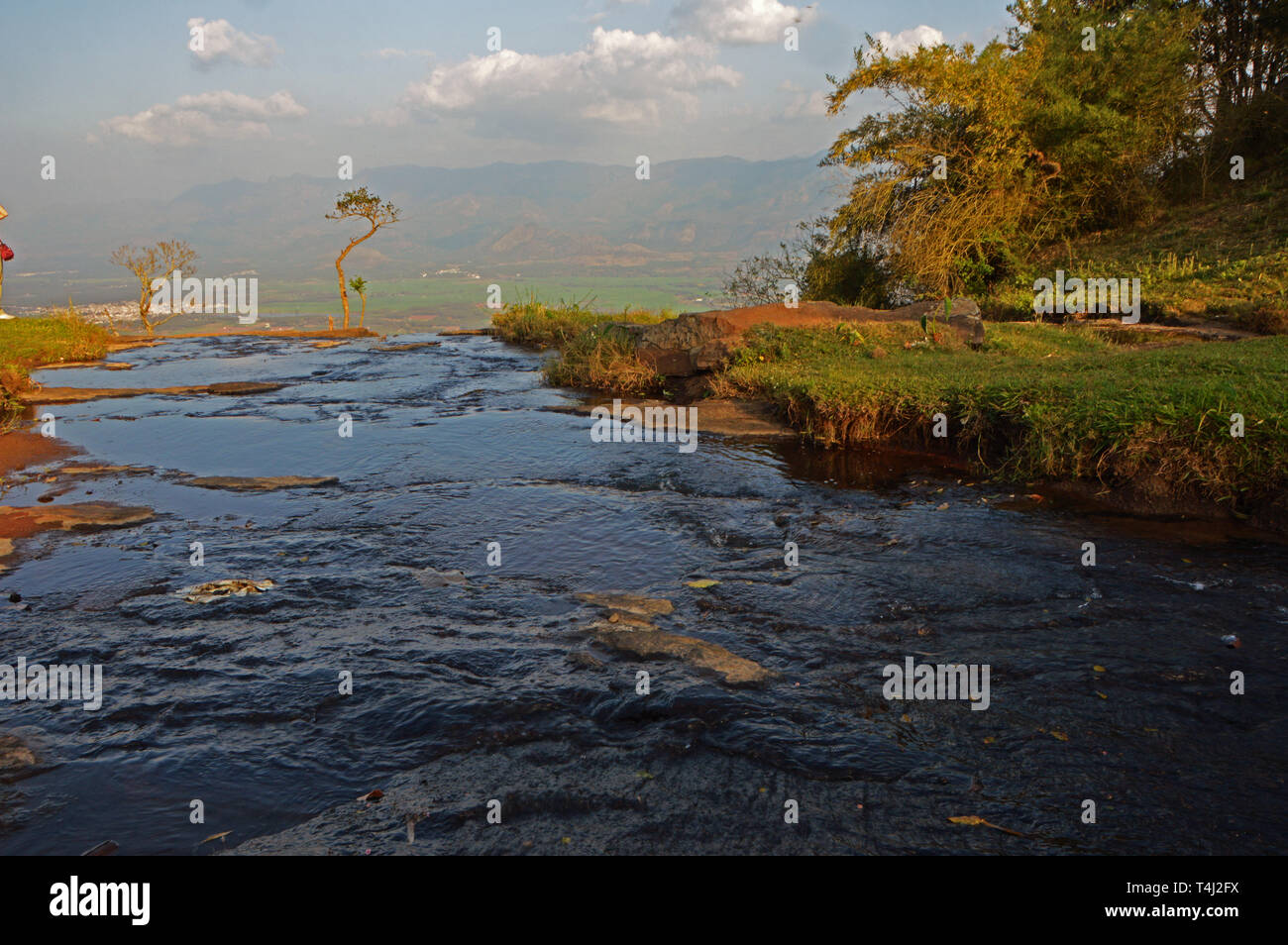 River in the Periyar National Park in the south of India, recorded on ...